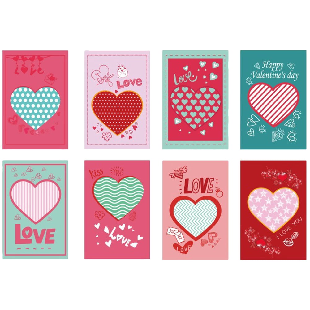 Valentine Hearts To Print