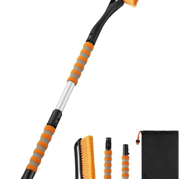40" Snow Brush and Ice Scrapers for Car Windshield, Detachable Snow ...