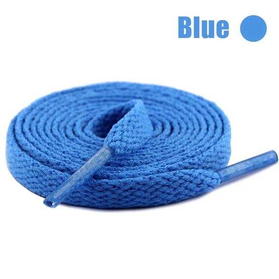 40" Solid Color Flat Shoelaces, 1 Pair Flat Shoe Laces, Shoe Laces for ...