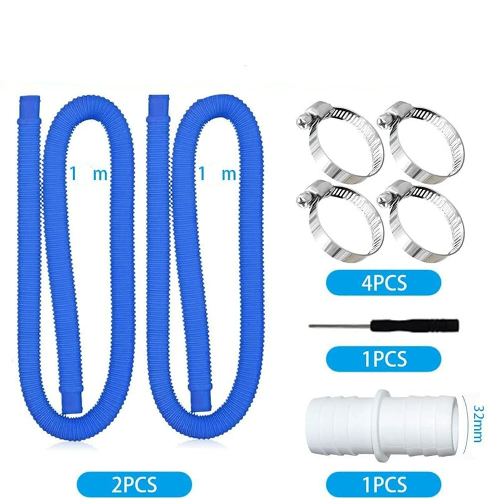 40" Swimming Pool Pump Hose Kit Sand Fliter Pump Replacement ...