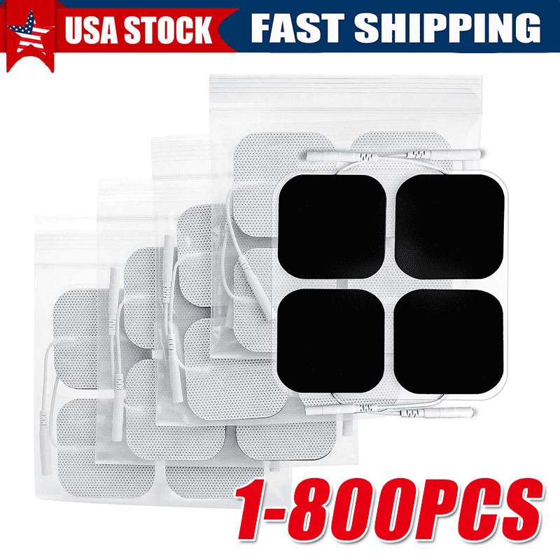 40 TENS Electrode Pads EMS Replacement Unit 7000 3000 2x2 Muscle ...