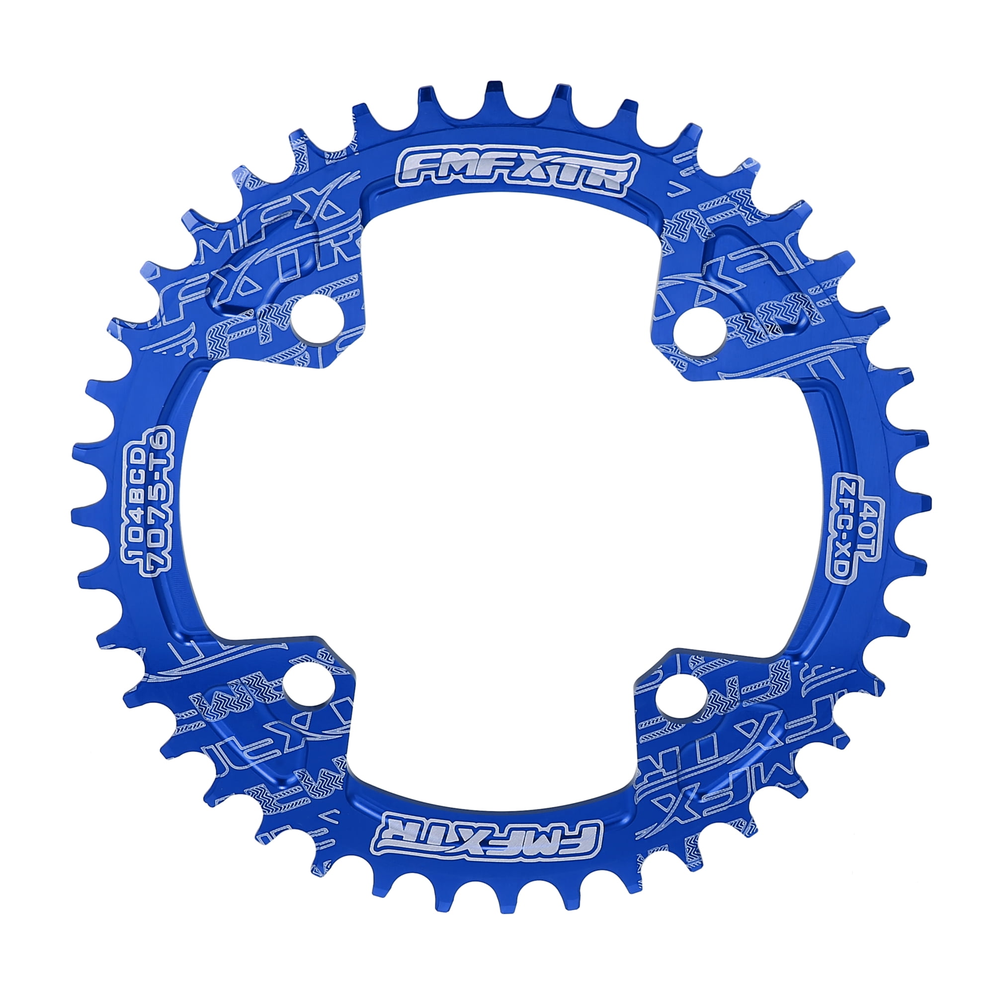 40 Teeth 104mm 4 Holes Bicycle Bike Round Narrow Wide Chainring ...