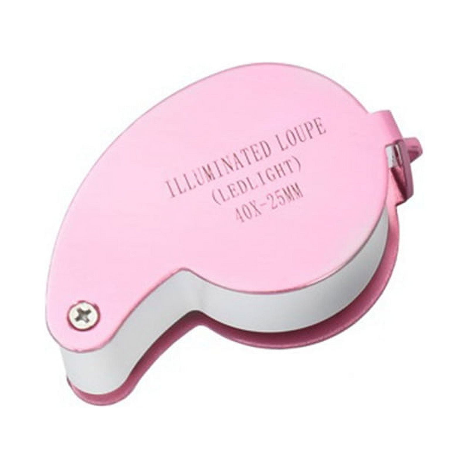ckepdyeh 40 Times Double LED Lamp Folding Magnifying Glass is Suitable ...