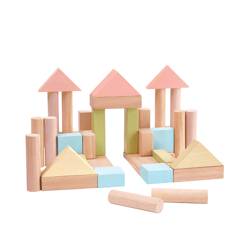 PlanToys 40 Unit Blocks - Walmart.com