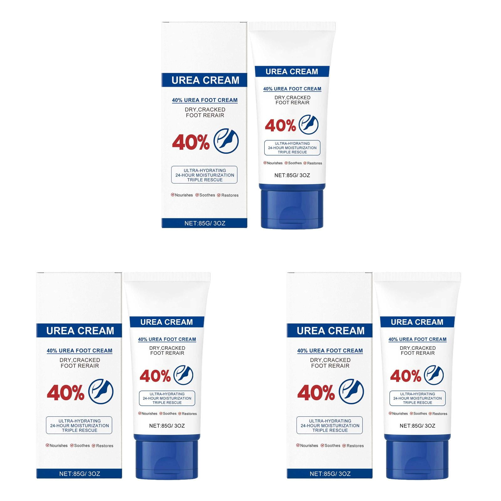 40% Urea Hand & Foot Cream: Maximum Strength to Relieve Dryness, Soften ...