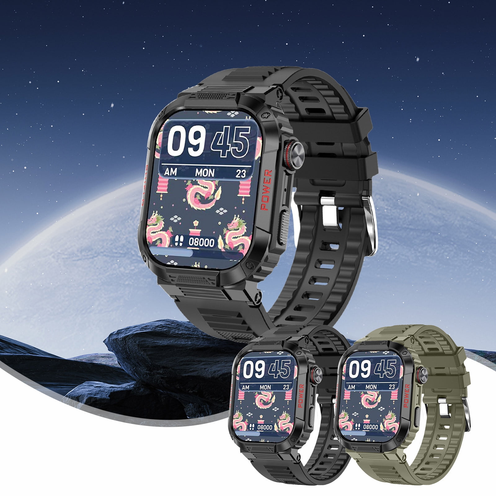 Viflosae Smart Sports Watch HD Smart Bracelet Advanced Bluetooth ...