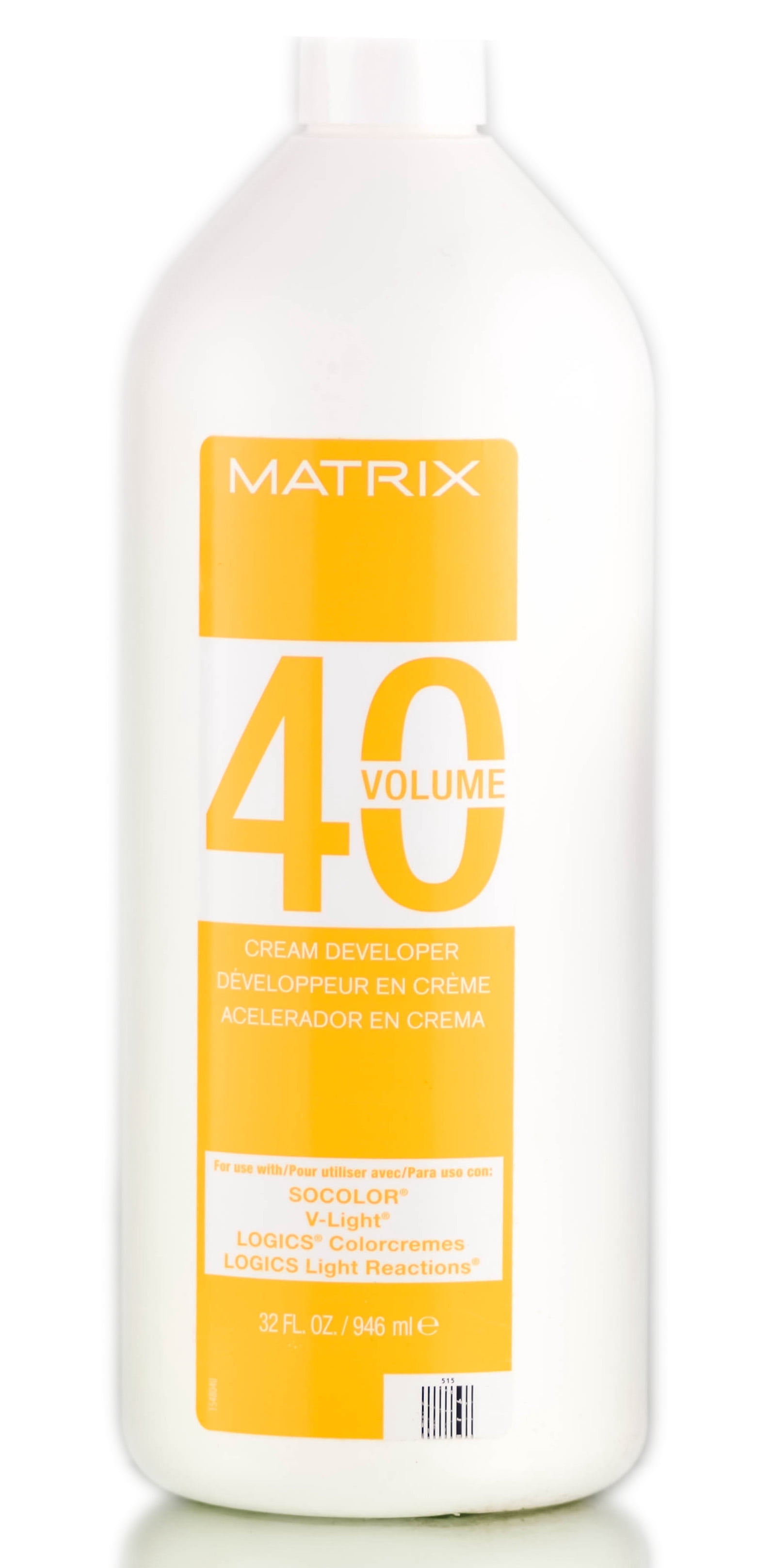 40 Volume - 32 oz , Matrix Cream Developer hair beauty, Pack of 1 w ...