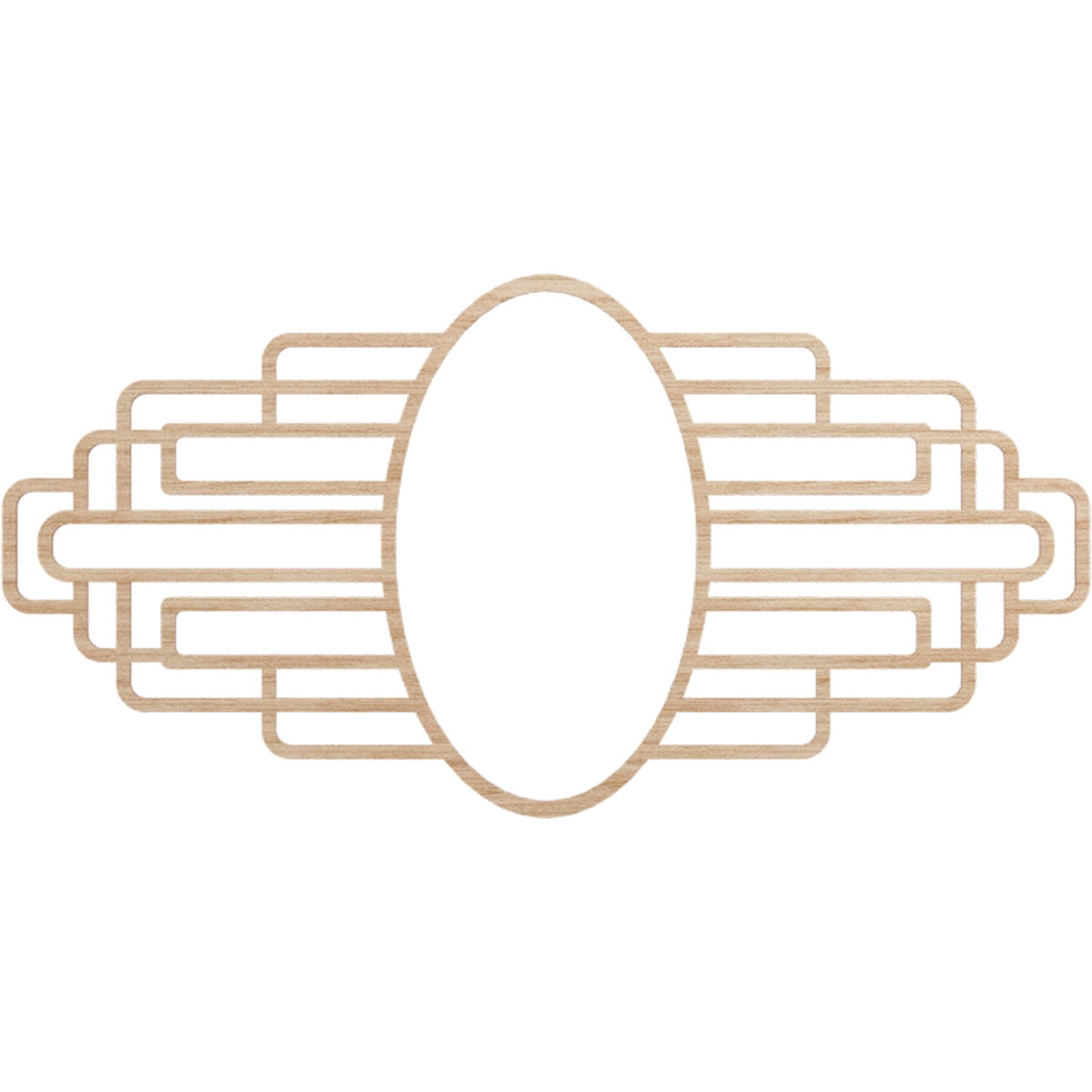 40"W x 20"H x 11"IW x 19"IH x 1/4"T Elizabeth Wood Fretwork Pierced ...