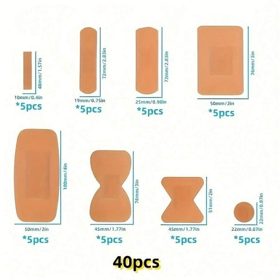 DMI 175-Piece First Aid Kit for Minor Injuries, Cuts and Scrapes, All ...