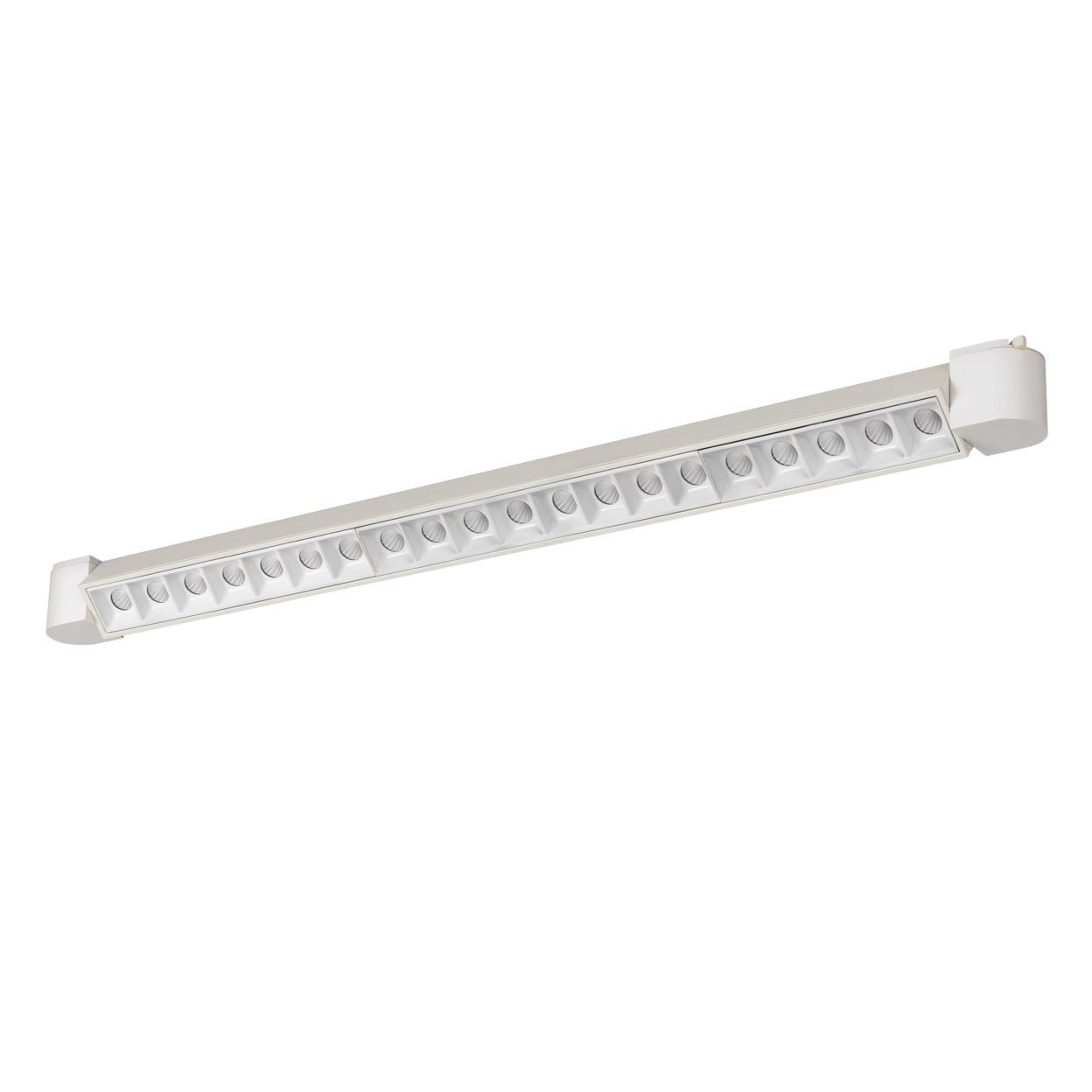 Benjara 40 Watt Linear Metal Track Fixture with Adjustable Angles ...