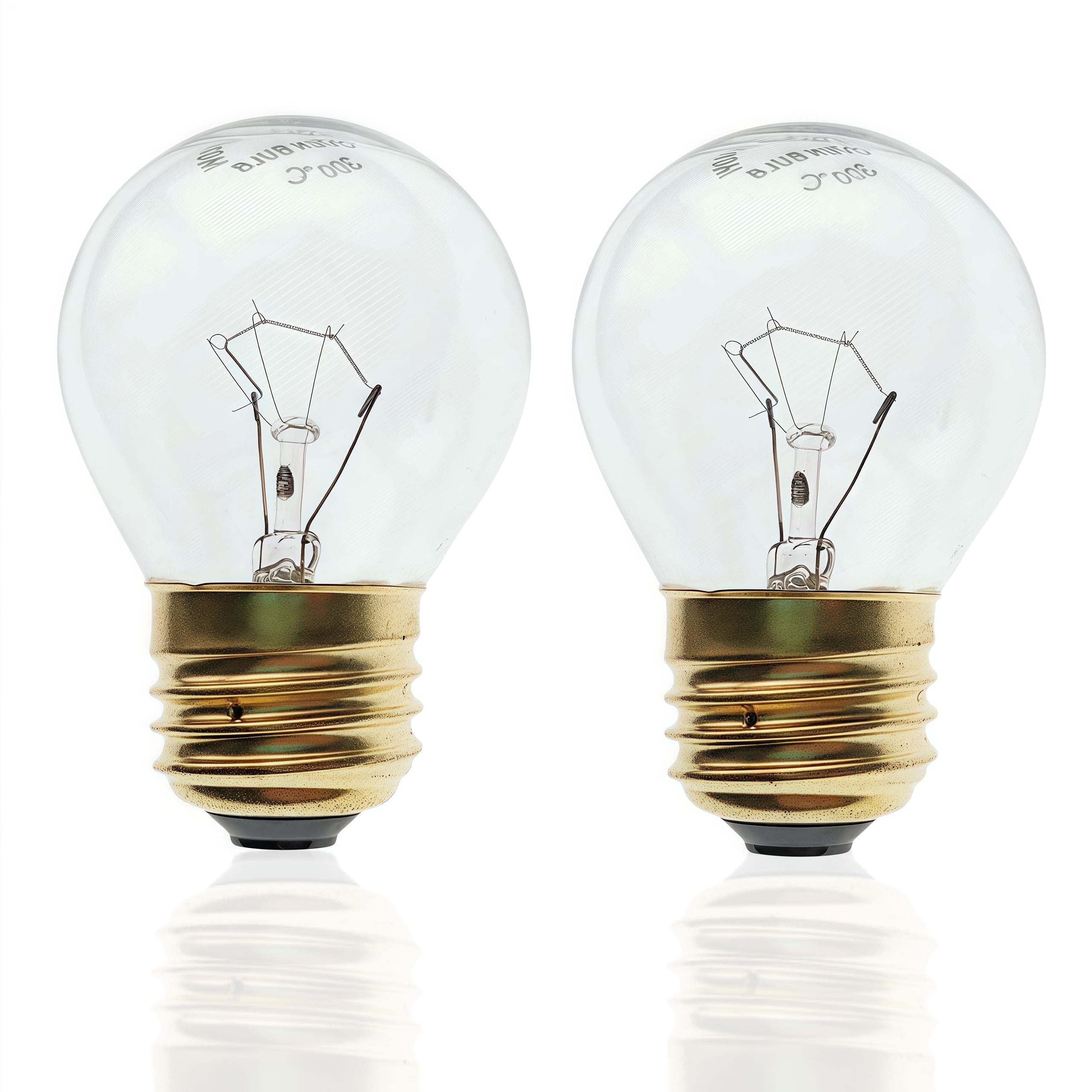 40 Watt Oven Light Bulb G45, 300℃ Hight Temp Appliance Light Bulbs ...