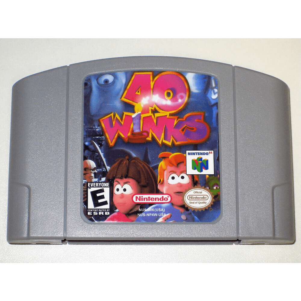 40 Winks English Game for N64 NTSC-U/C USA Canada-Video Games New Rated E: Everyone - Walmart.com