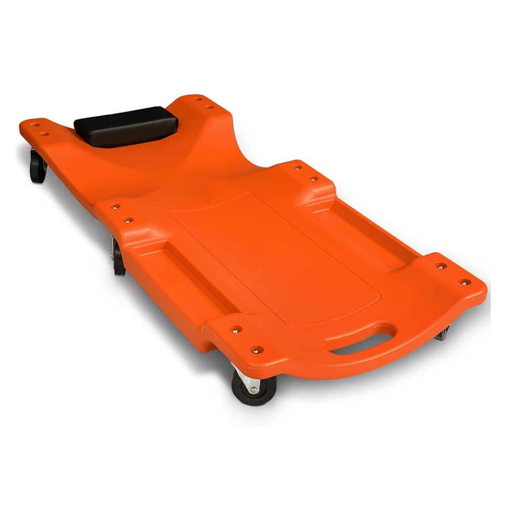 40" Workshop Creeper Mechanic Cart, Lightweight Automotive Creeper with ...