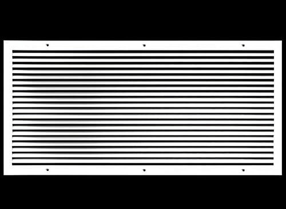 40" X 16" Aluminum Return Grille - Easy Air Flow - Linear Bar Grilles ...