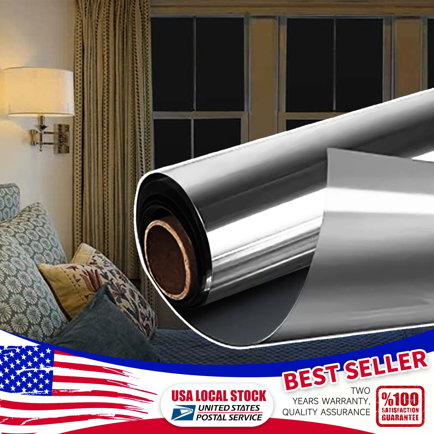40" X 3.3Ft Uncut Car Window Tint Film Roll 5% Vlt Black Car Home ...