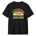 40 Years Of Being Awesome Limited Edition Vintage Graphic Tee for Men ...