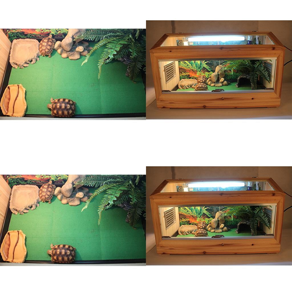 40 and 32'' Reptile Carpet Mat Substrate Liner for Terrarium /s ...