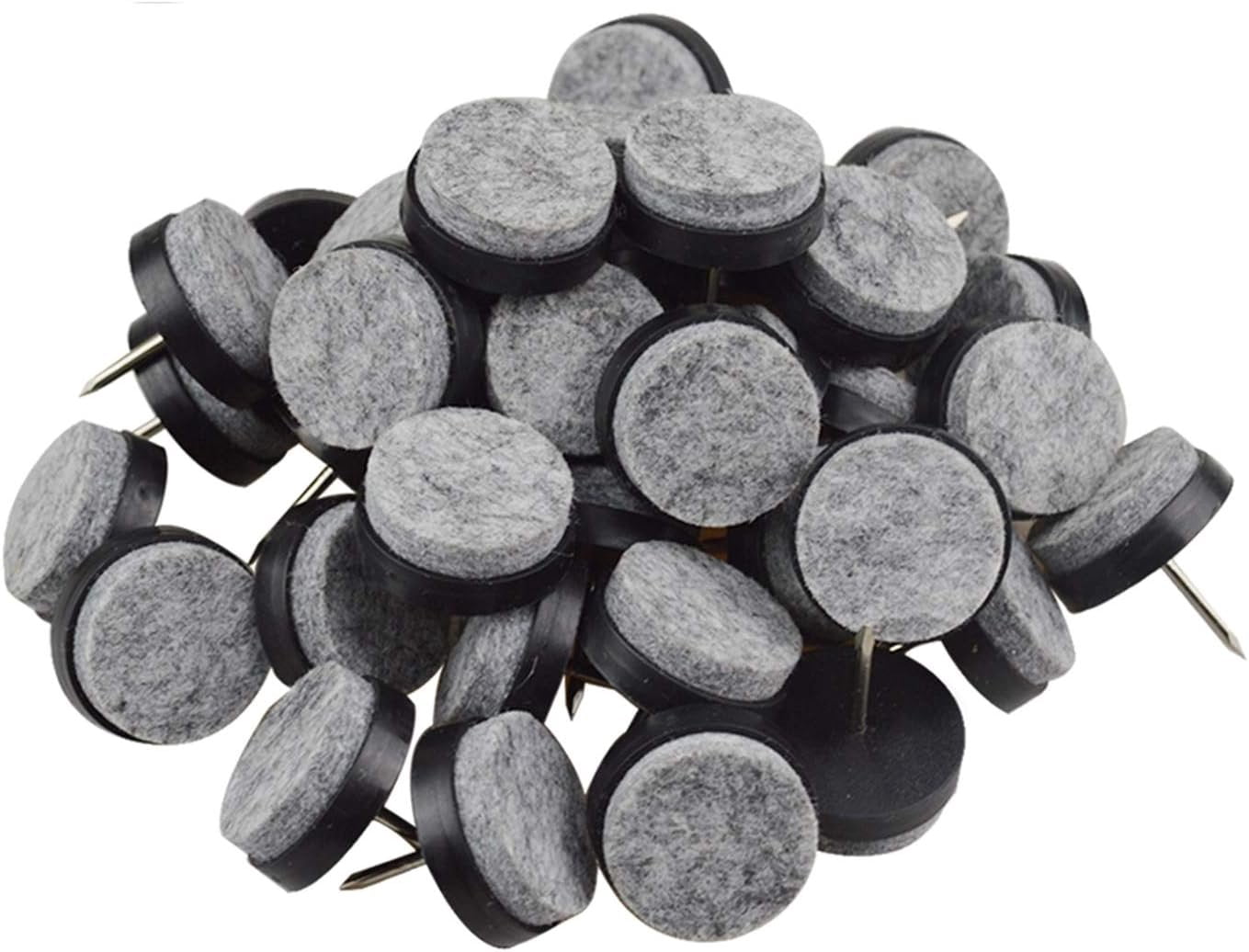 40 count Round Heavy Duty - Felt Pad for Furniture Chair Table Floor ...