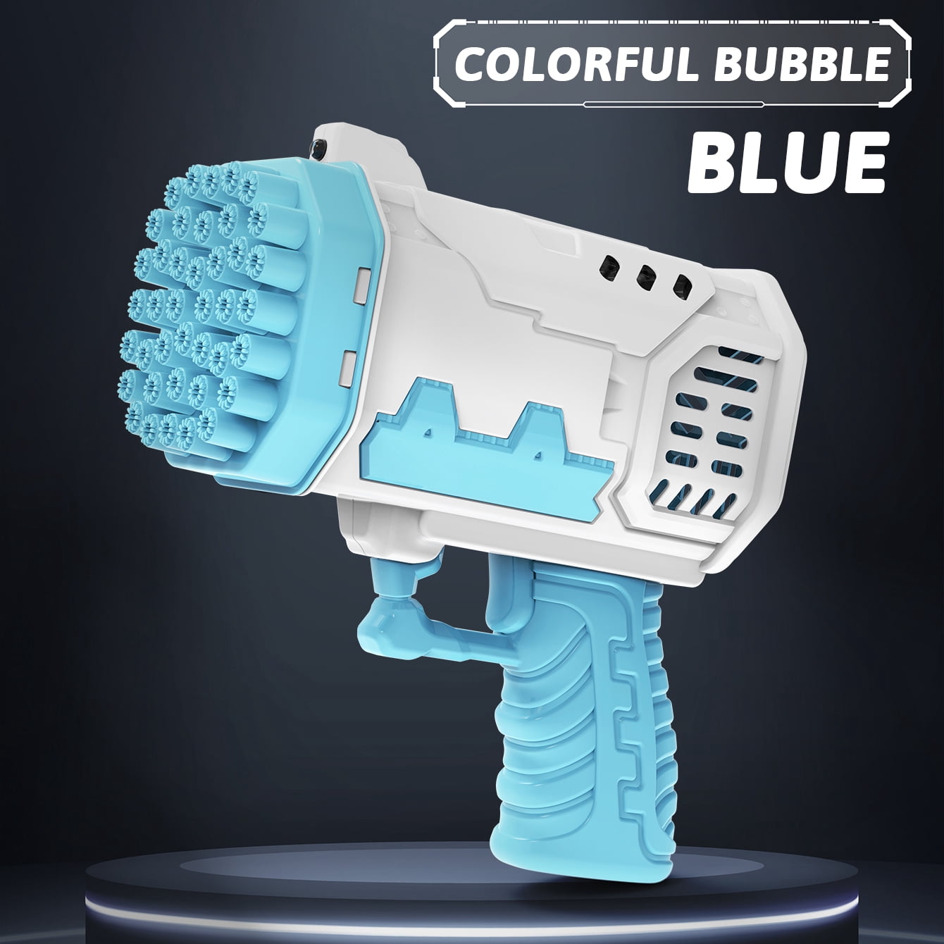 40 hole rocket launcher electric bubble machine outdoor children's toys ...