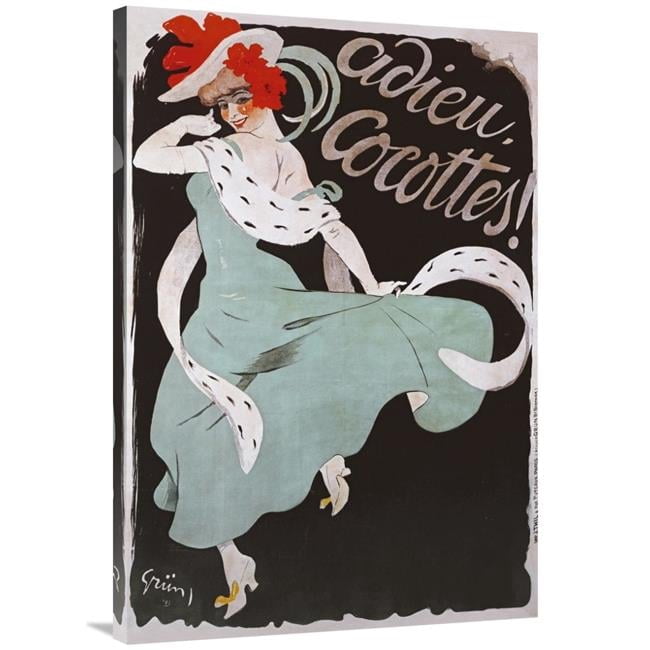 40 in. Adieu, Cocottes Art Print - Jules-Alexandre Grun - Walmart.com