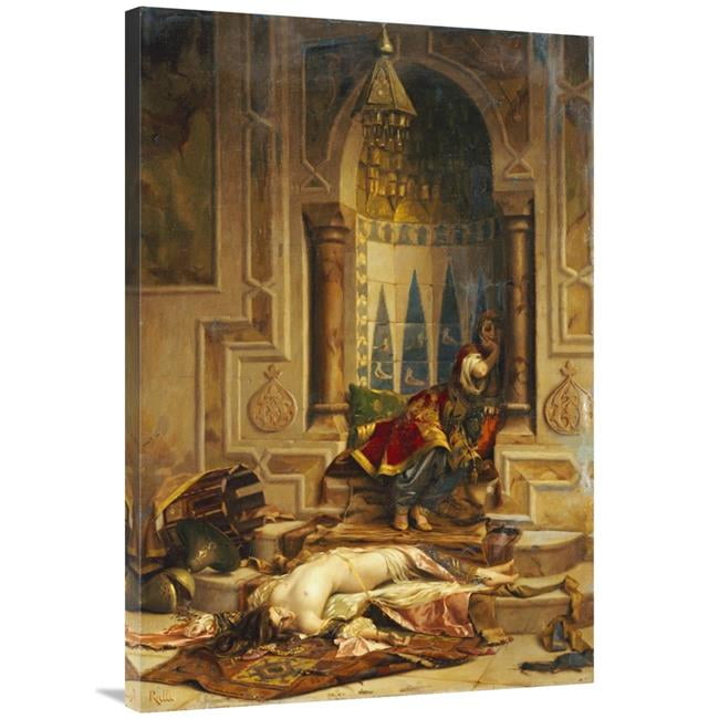 40 in. Ah Jalouse Entre Les Jalouses Art Print - Theodore Jacques Ralli ...