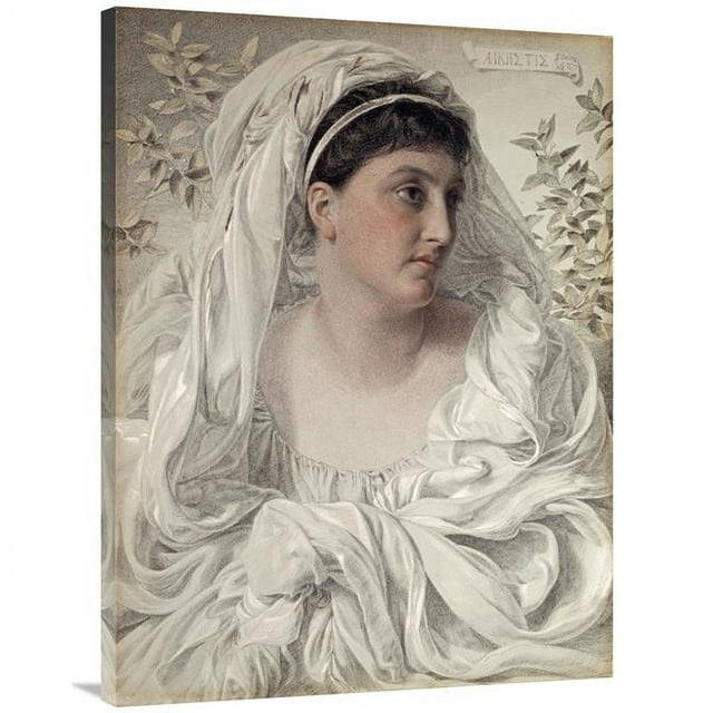 40 in. Alcestis - a Portrait of Lady Donaldson Art Print - Anthony ...