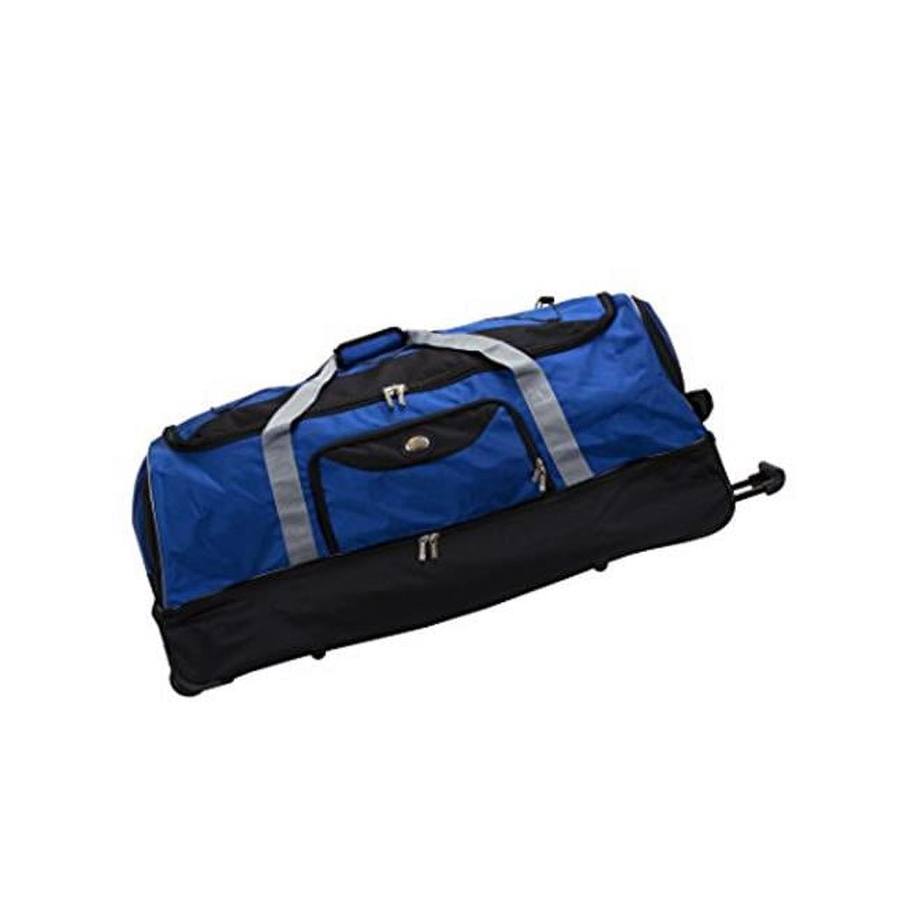 40 in. Drop Bottom Rolling Duffle Bag, Navy - Walmart.com