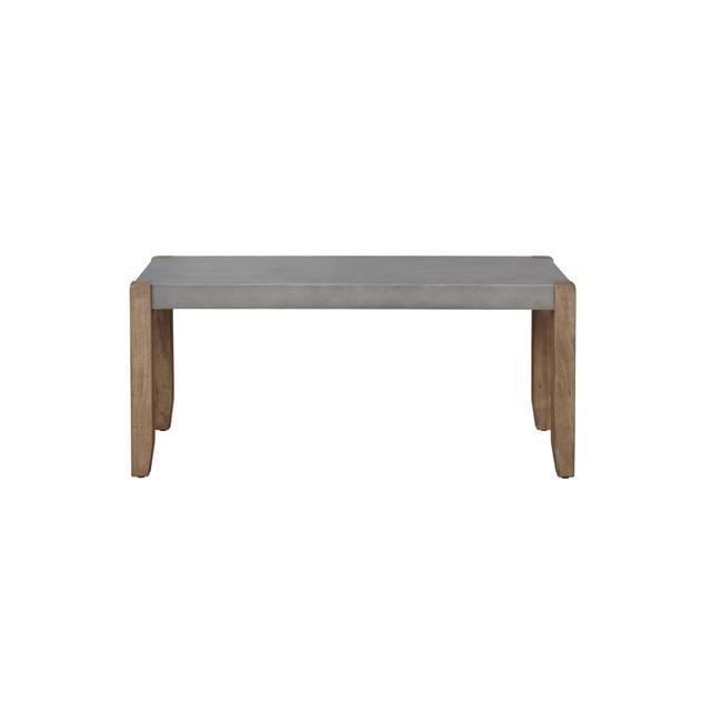 40 in. Newport Faux Concrete Bench - Walmart.com