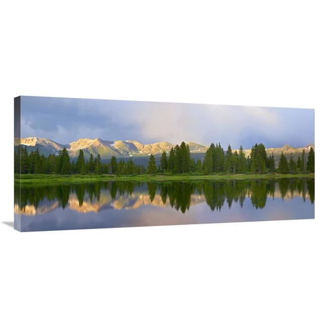 40 in. Panorama of West Needle Mountains, Weminuche Wilderness ...