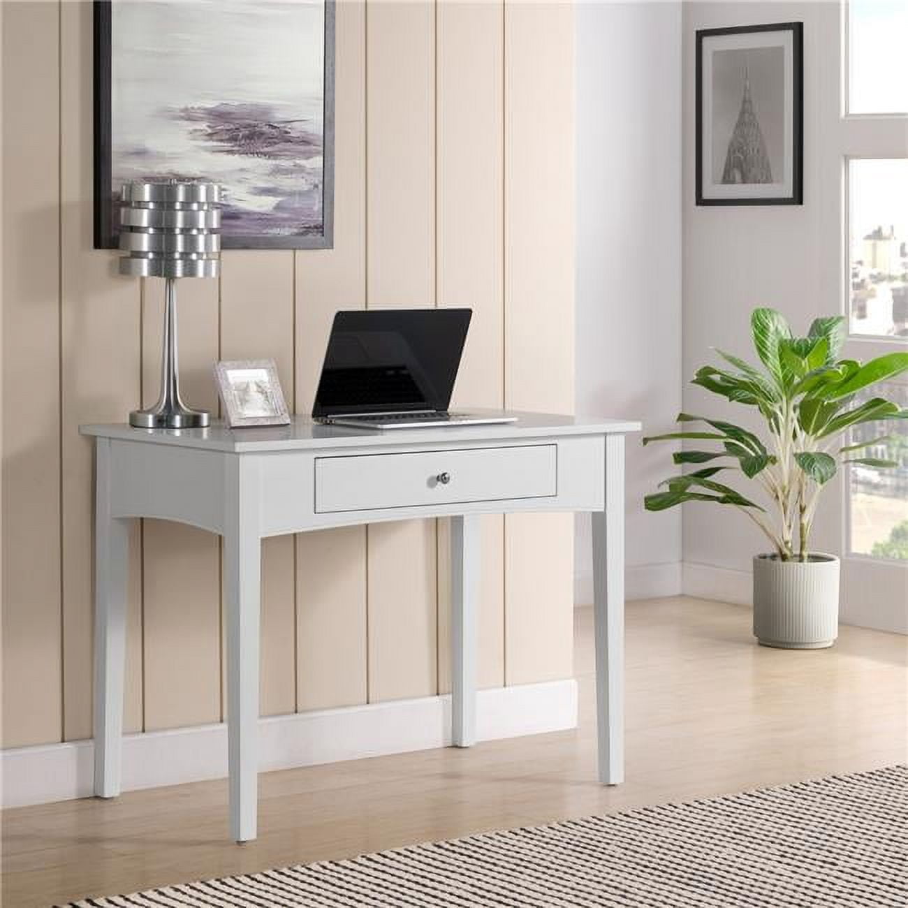 40 in. Shaker Cottage Desk, White - Walmart.com