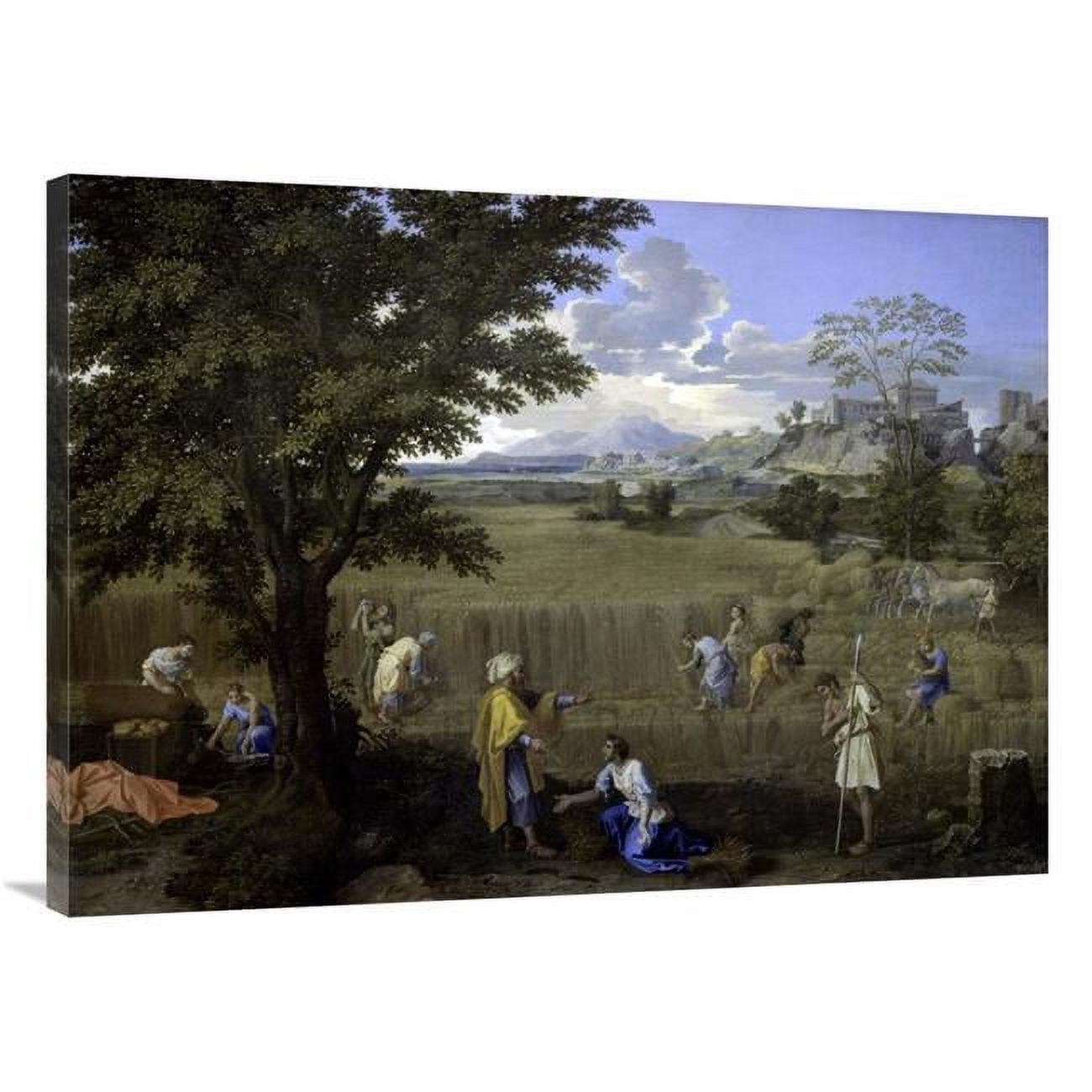 40 in. Summer or Ruth & Boaz Art Print - Nicolas Poussin - Walmart.com