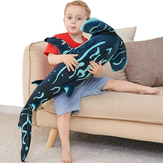 40 inch Hammerhead Shark Stuffed Animal - Giant Shark Plush Toy ...