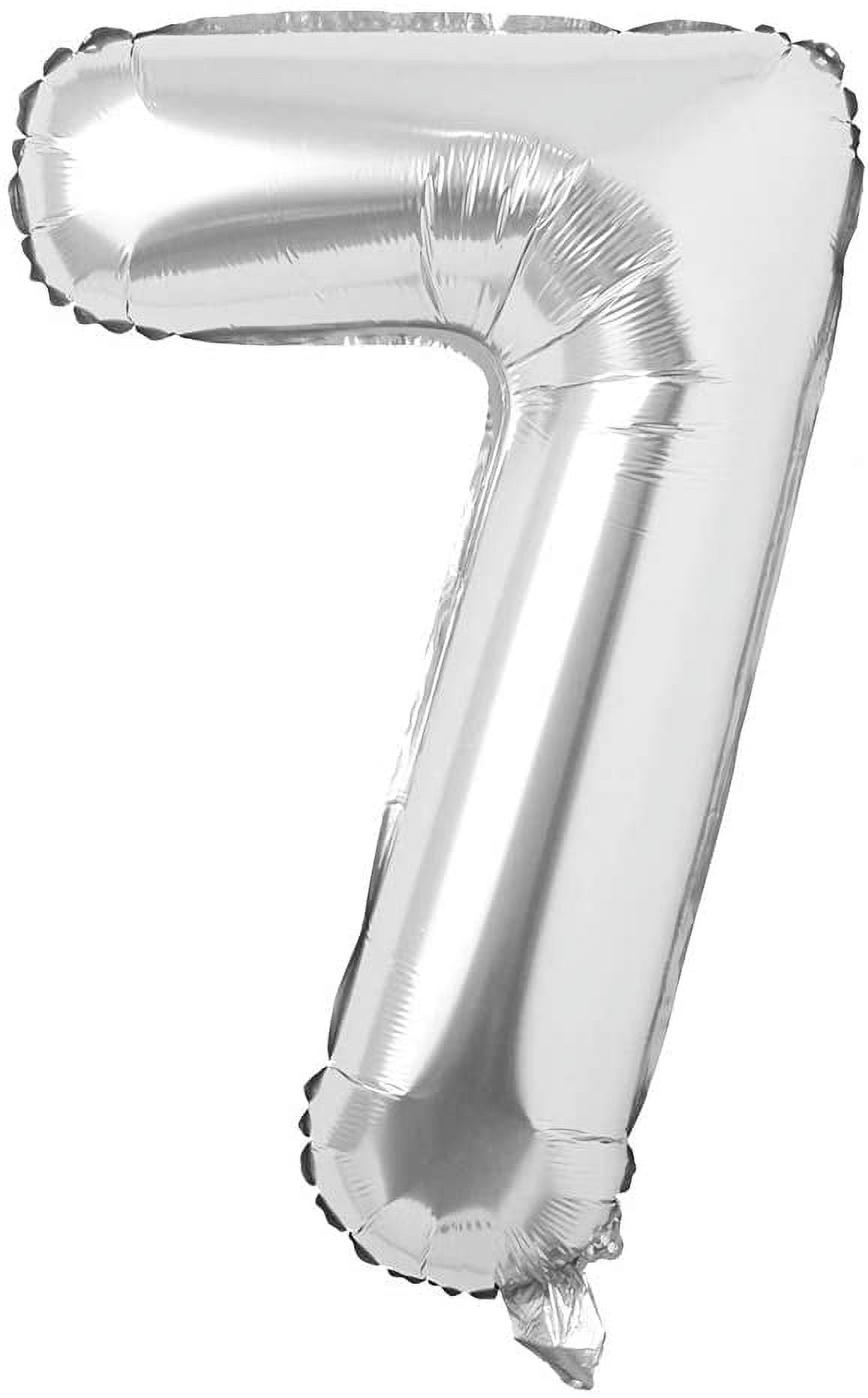 40 inch Letter Balloons Silver Alphabet Number Balloon Foil Mylar Party ...