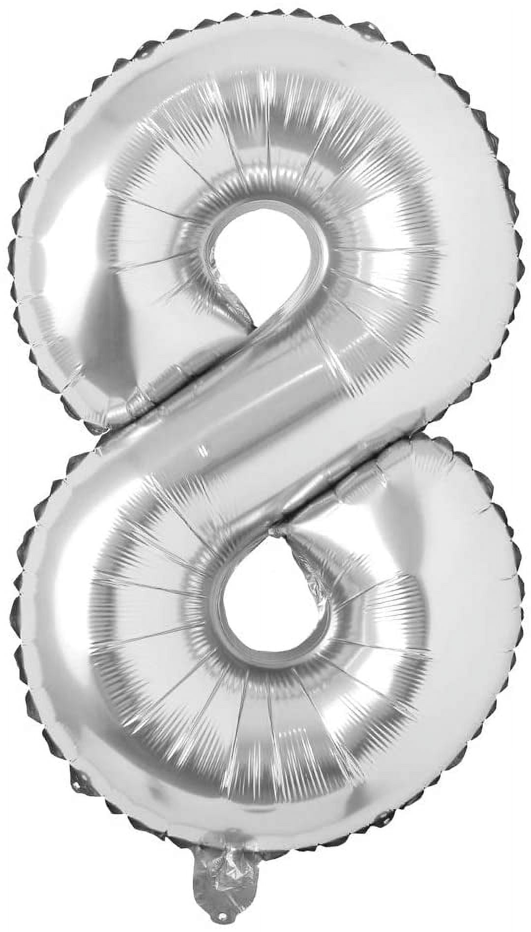 40 inch Letter Balloons Silver Alphabet Number Balloon Foil Mylar Party ...