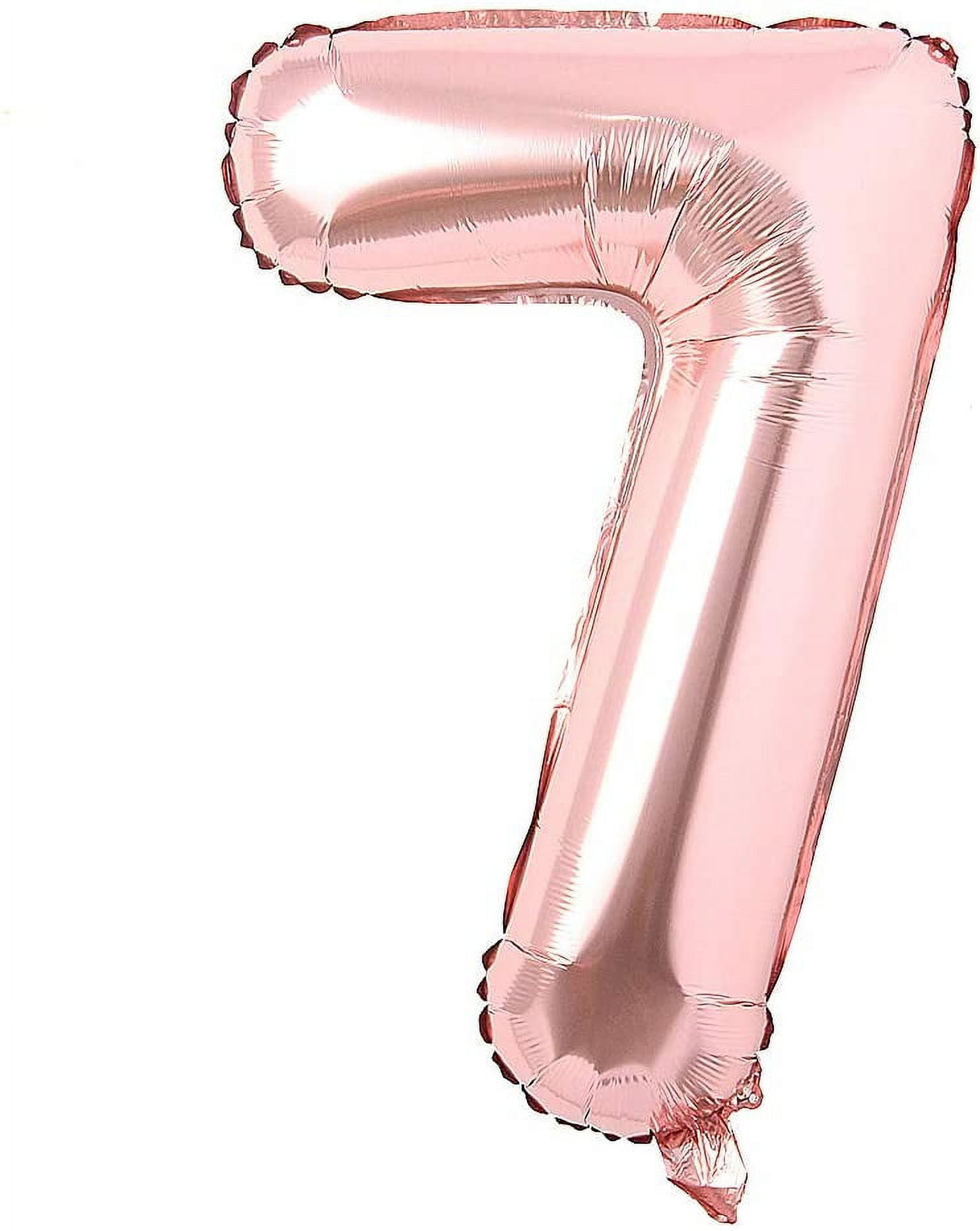 40 inch Rose Gold Alphabet Number Balloon for Party Celebrations ...
