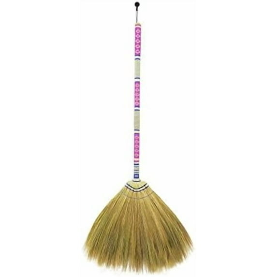 40 inch Tall of Asian Broom for Cleaning Tile Floor,Soft bristles,Long ...