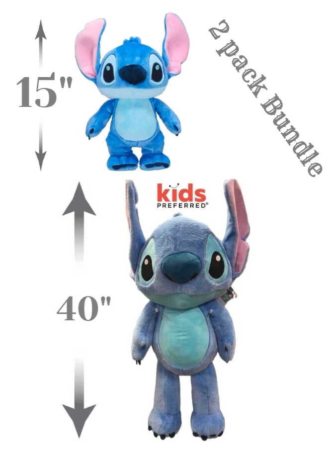 40-inches Disney© Lilo & Stitch™ Jumbo Blue Alien Stitch Plush ...