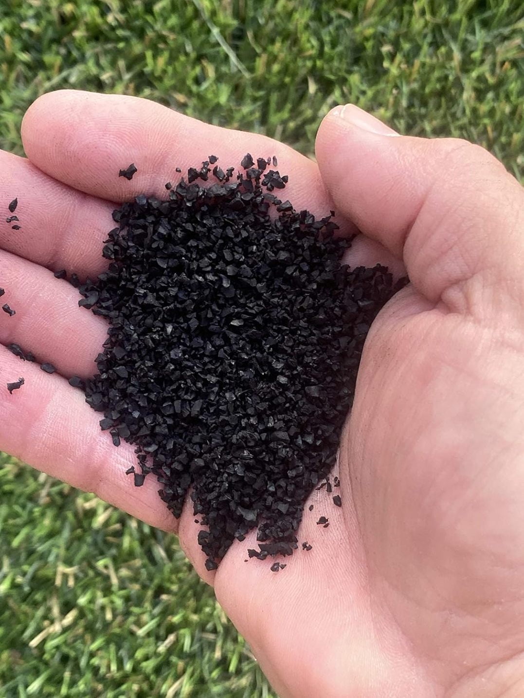 40 lb Bag of Rubber Infill for Landscape Artificial Turf Synthetic ...