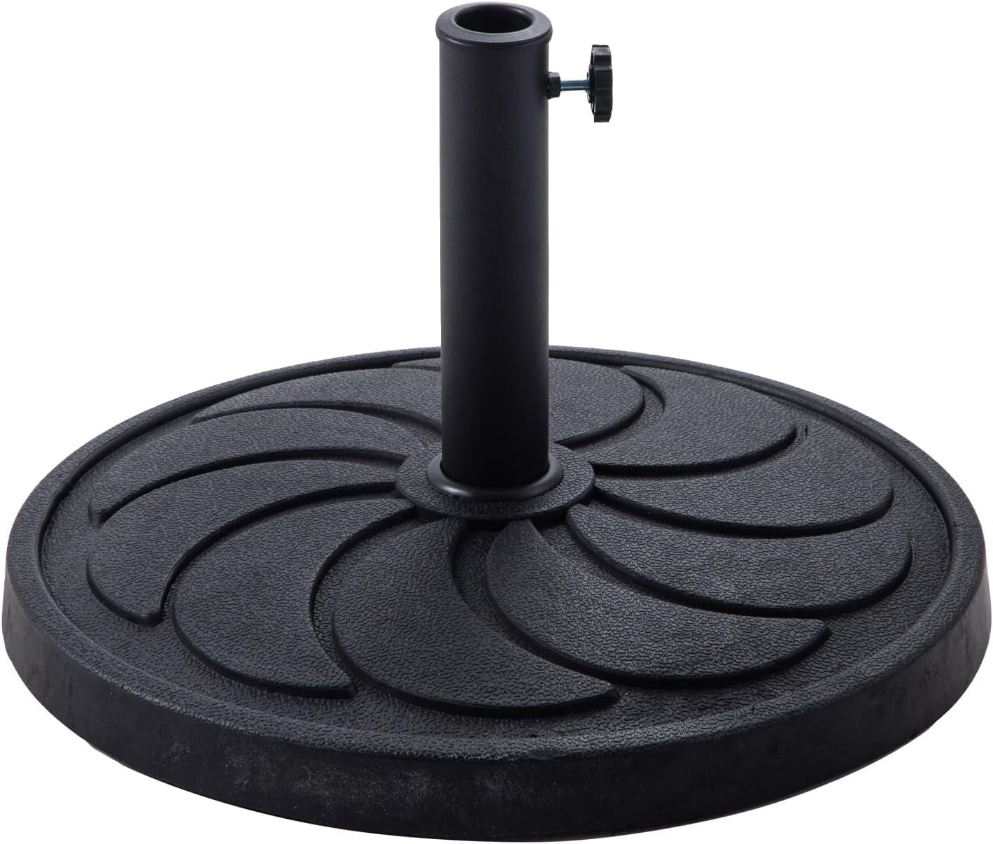 40 lb Round Heavy Duty Round Base Stand for Outdoor Patio Market Table ...