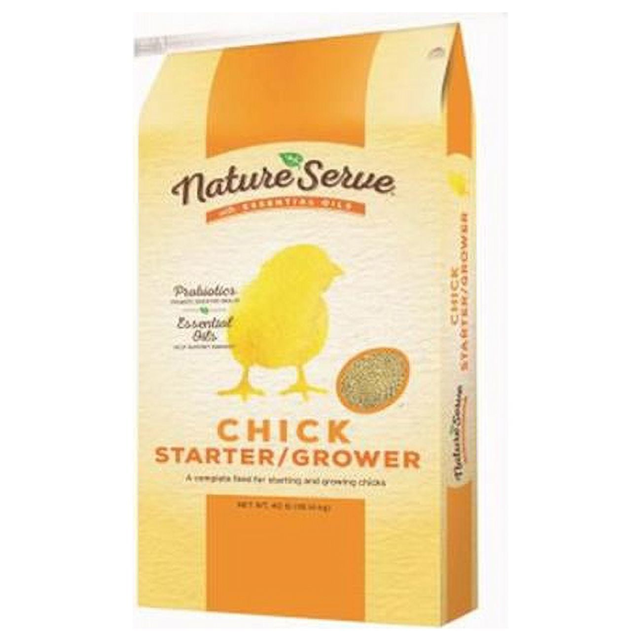 40 lbs NatureServe Chick Starter & Grower with Essential Oils - Walmart.com