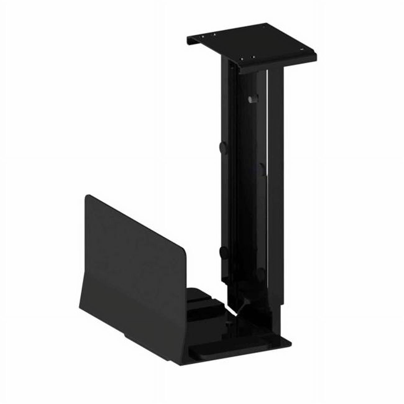 40 lbs RightAngle 202CPU Fixed Under Desk Adjustable Black CPU Holder ...