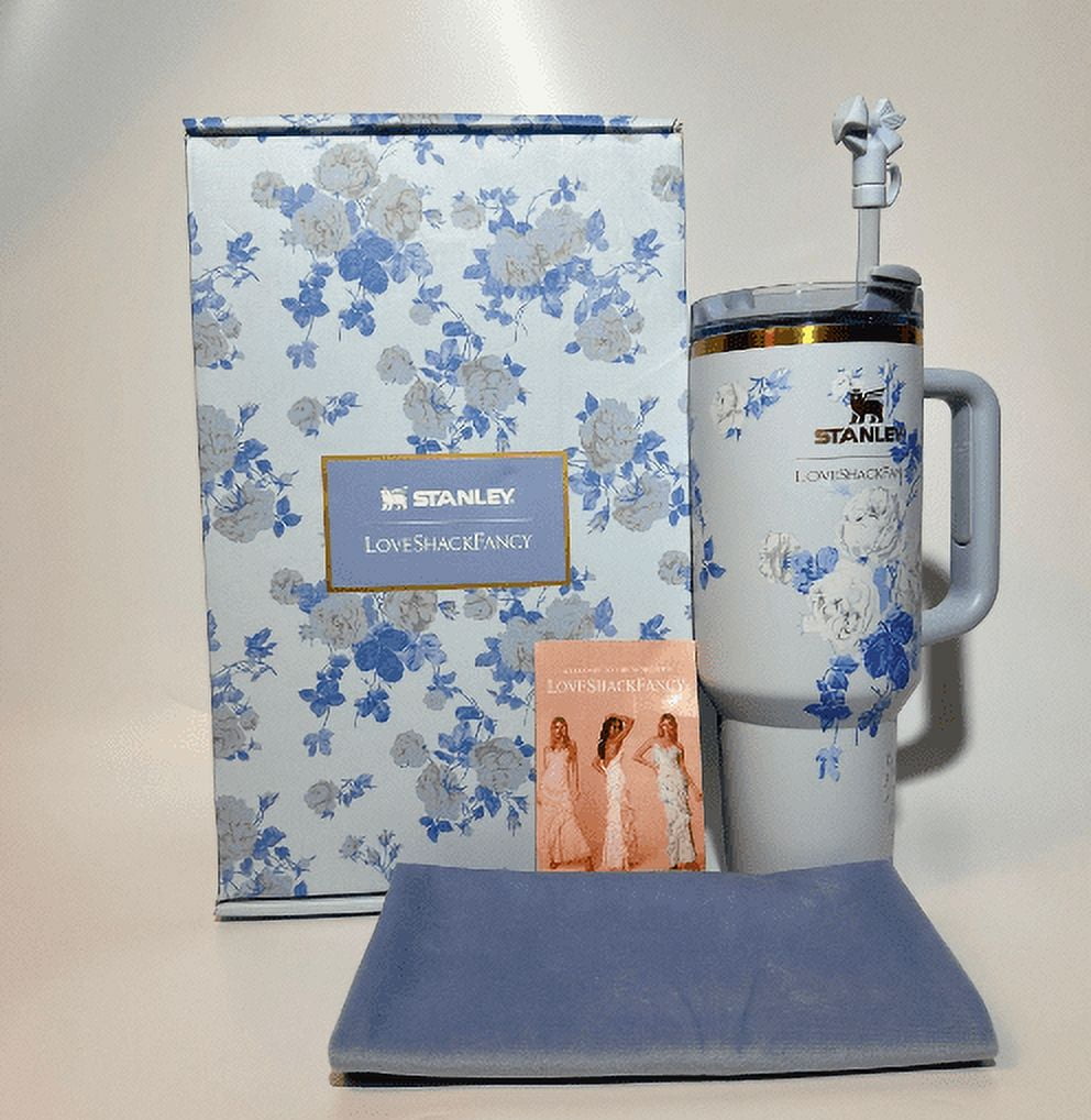 40 oz 304 stainless steel portable thermos with LoveShack fancy ...