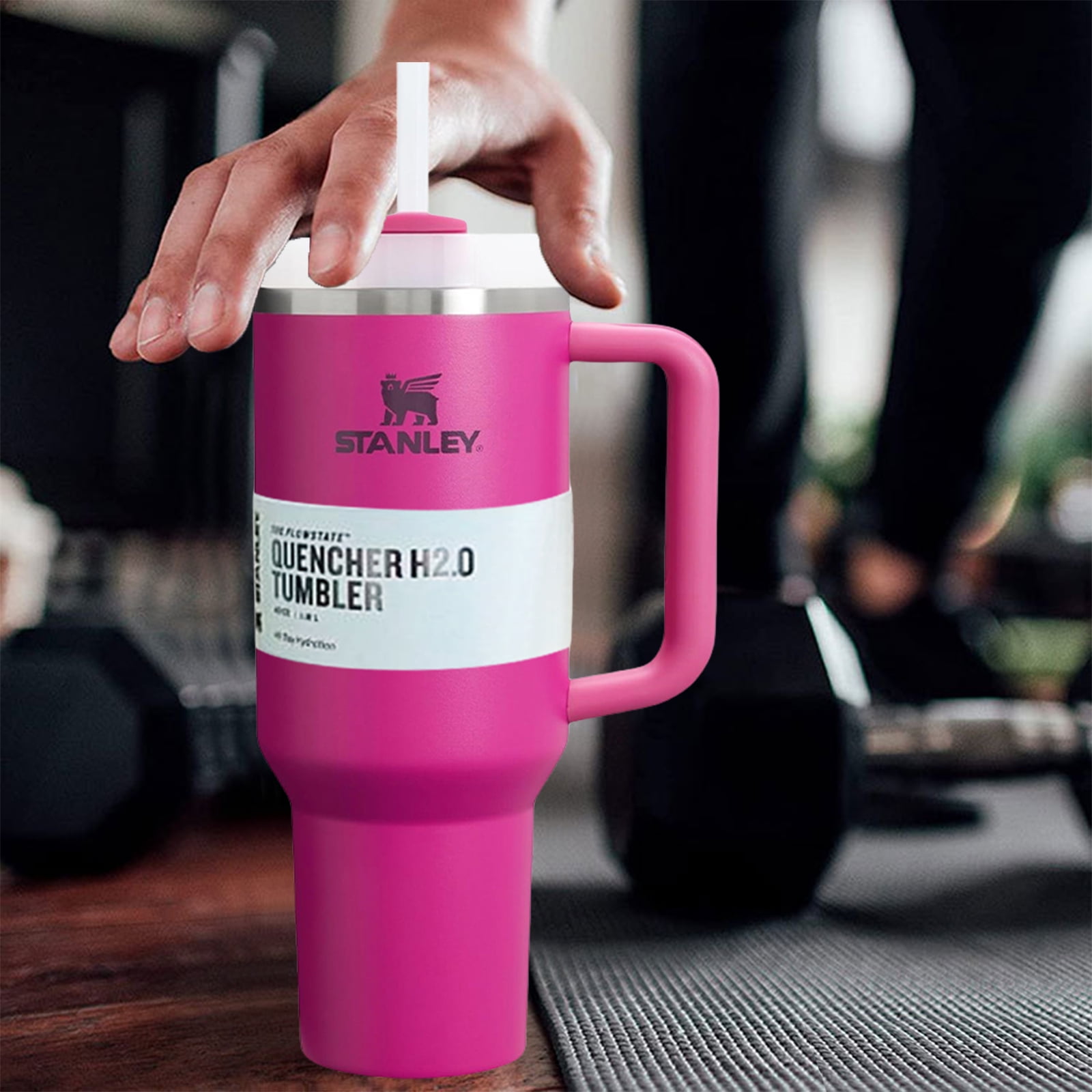 40 oz H2.0 Insulated Mug with Handle, Double Vacuum Insulated Stainless ...