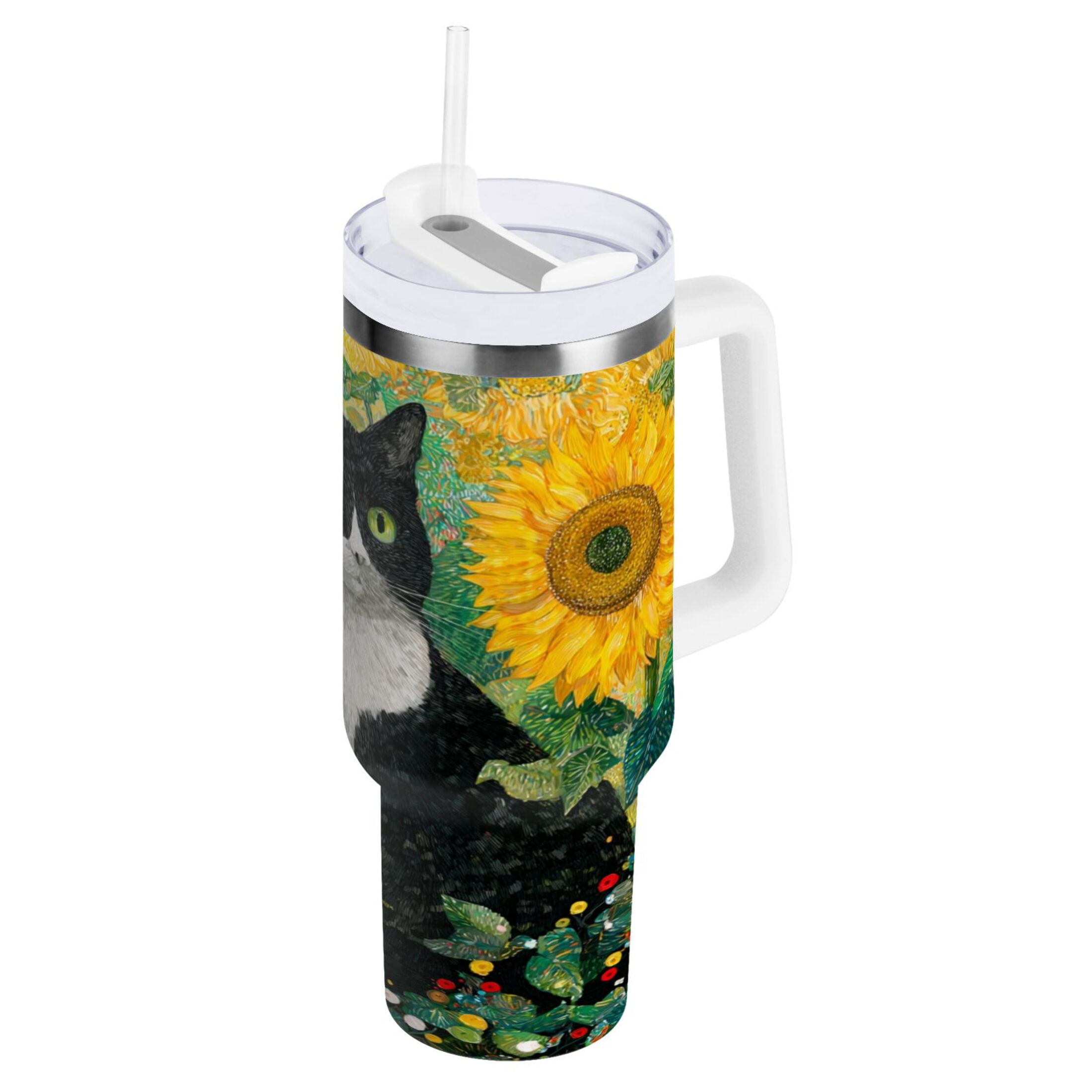 40 oz Insulated Stainless Steel Tumbler Double Wall Stainless Steel ...
