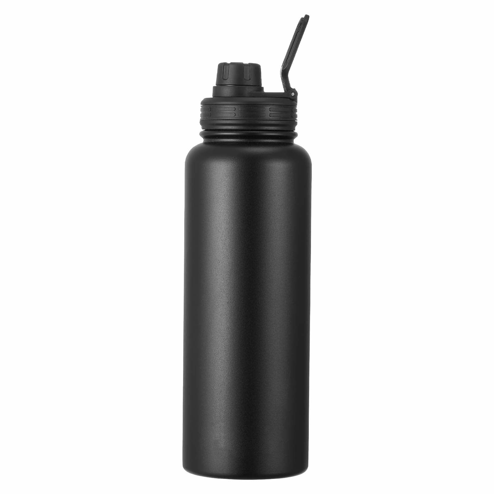 40 oz Insulated Water Bottle, Stainless Steel Flask with Lid, Wide ...