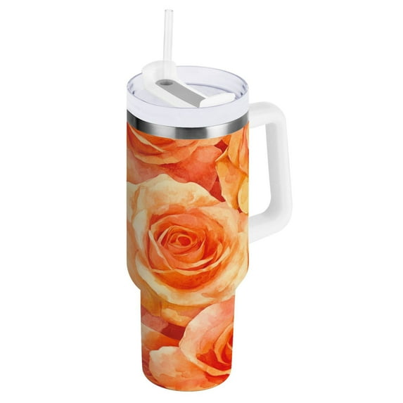 40 oz Stainless Steel Tumbler Vacuum Insulated Leak Proof Stainless ...