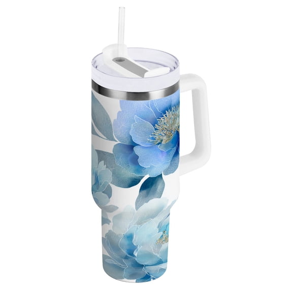 40 oz Stainless Steel Tumbler Vacuum Insulated Leak Proof Stainless ...