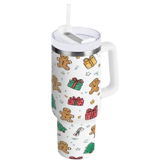 40 oz Stainless Steel Tumbler Vacuum Insulated Leak Proof Stainless ...