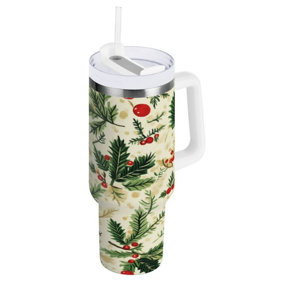 40 oz Stainless Steel Tumbler Vacuum Insulated Leak Proof Stainless ...