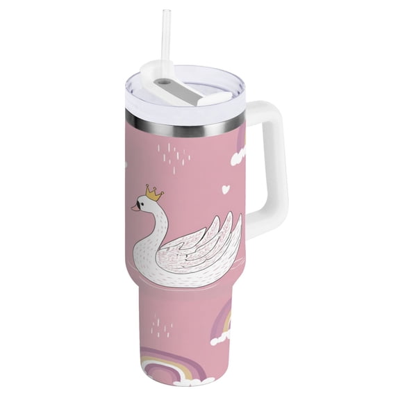 40 oz Stainless Steel Tumbler Vacuum Insulated Leak Proof Stainless ...